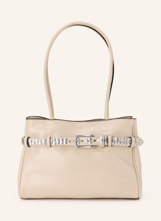 Liebeskind Liebeskind Schultertasche Nori Mit Nieten weiss