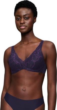 Triumph Body Make-Up Illusion Lace WP, Bra Femme, Bleu (Prussian Blue), 105D