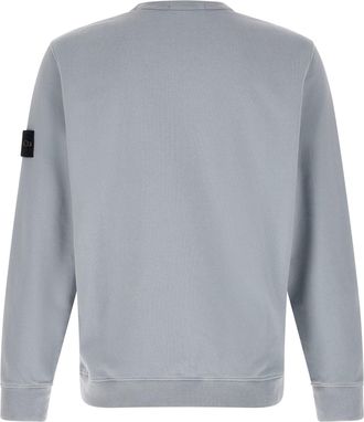 Stone Island Crewneck Cotton Sweatshirt - Gray