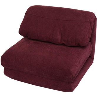 Hhg Neuwertig] Schlafsessel HHG 515, Schlafsofa Funktionssessel Klappsessel Relaxsessel, Stoff/Textil bordeaux