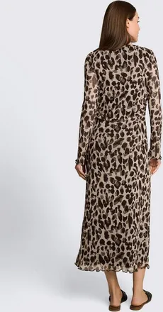 Tom Tailor Meshkleid Regular midi mit Muster