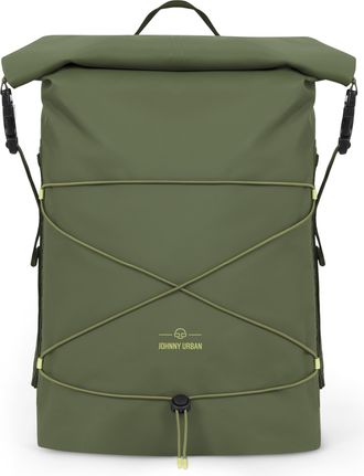 Johnny Urban Dry Bag Wasserdicht Grün - Myles - wasserdichte Tasche 20L - Seesack Rolltop Rucksack für SUP, Outdoor, Strand, Kanu - Wasserfester Packsack