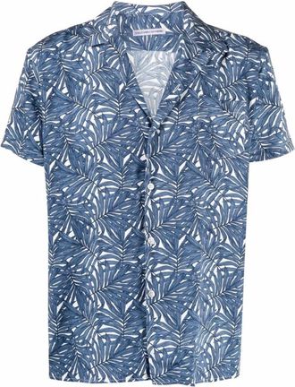 Daniele Alessandrini Homme, Chemises, Bleu, Taille: M Camicia Fnt Felce