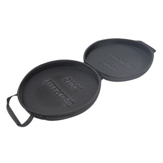 Generic Tragetasche f&uuml;r Klapphocker, rund, mit Doppelrei&szlig;verschluss, Hartschalen-Tragetasche f&uuml;r einziehbaren Hocker | f&uuml;r Picknick, Angeln, Skizzen, Garten, 