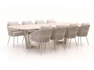 Suns Dolce/Palermo 280 cm Gartenm&ouml;bel-Set 9-teilig