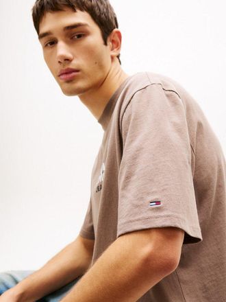 Tommy Jeans T-Shirt TJM 90S BLOCK Relaxed fit mit Rundhalsausschnitt