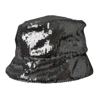 Dolce & Gabbana Homme, Accessoires, Gris, Taille: ONE Size Bucket Cap