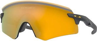 Oakley Herren Encoder Sonnenbrille, Matt Carbon/Prizm 24k, Standard