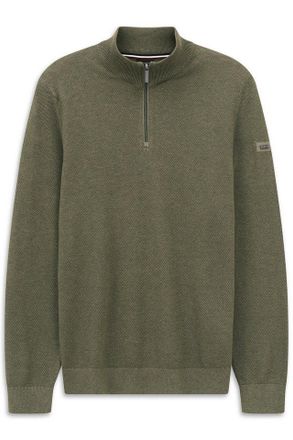 Bugatti Troyer Basic Essential aus reiner Baumwolle