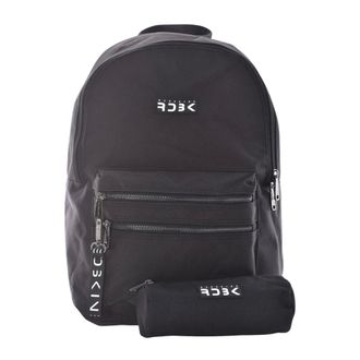 Redskins Homme, Sacs, Noir, Taille: ONE Size Sac &agrave; dos avec trousse incluse