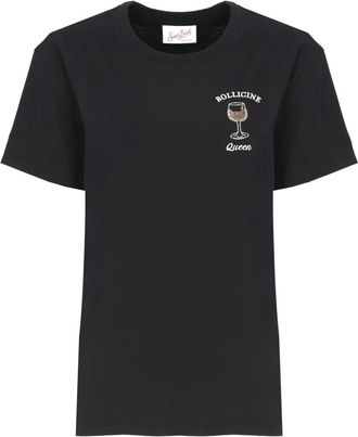 Saint Barth Femme, Tops, Noir, Taille: 40 FR Emilie T-Shirt