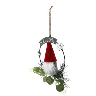 Valiclud Weihnachtst&uuml;rschild Dekoration Weihnachtsgirlande Wandbehang f&uuml;r T&uuml;r Weihnachtsbaum Fenster Einkaufszentren Wohnzimmer G&auml;rten