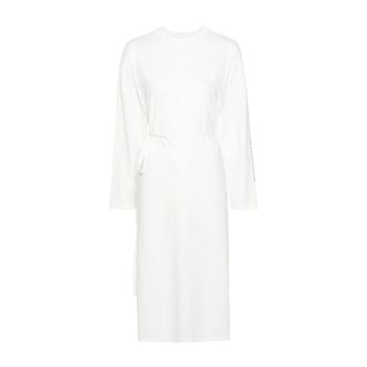 Maison Margiela Midi-Kleid - - Dresses - Damen - Wei&szlig; - S