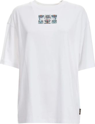Just Cavalli Femme, Tops, Blanc, Taille: 40 FR T-shirt