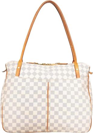 Louis Vuitton Crossbody Bags - Louis Vuitton Damier Azur Monogram Figheri GM Shou - Gr. unisize - in Bunt - für Damen
