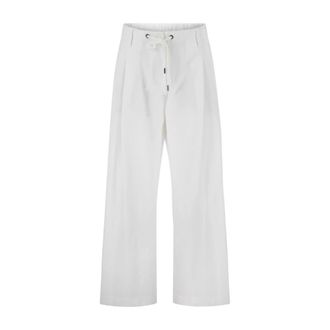 Brunello Cucinelli Couture Interlock Hose - - Trousers - Damen - Wei&szlig; - M