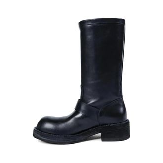 Ann Demeulemeester Homme, Chaussures, Noir, Taille: 45 EU Bottes ding&eacute;nieur Sarith