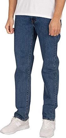 Levi's 514 Straight Jeans Homme Stonewash Stretch (Bleu) 33W / 30L