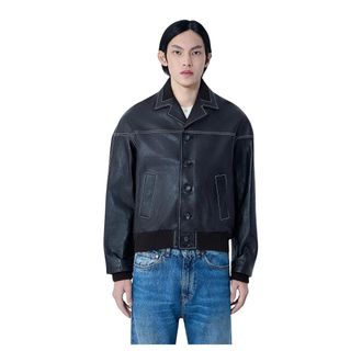 Wales Bonner Wales Bonner, Homme, Vestes, Brun, Taille: L Veste en cuir Time