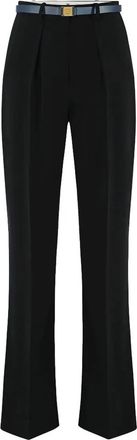 Elisabetta Franchi Pantalons D&eacute;contract&eacute;s - Noir