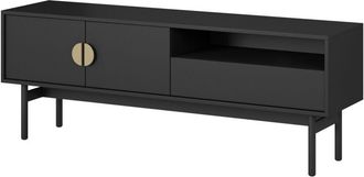 Selsey Selsey STOON - Meuble TV avec tiroir et niche - 154 cm - noir