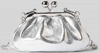 Max Mara Clutch aus echtem Kalbsleder Modell WKABRUNO
