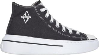 Skechers Sneaker f&uuml;r Damen, Zum Schn&uuml;ren (Schwarz/Wei&szlig;)