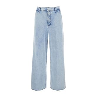 Frame Denim Femme, Jeans, Bleu, Taille: W28 Jean Évasé Bleu