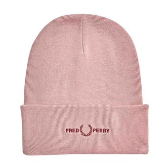 Fred Perry Bestickte M&uuml;tze In Altrosa