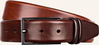 HUGO BOSS Lederg&uuml;rtel Carmello braun