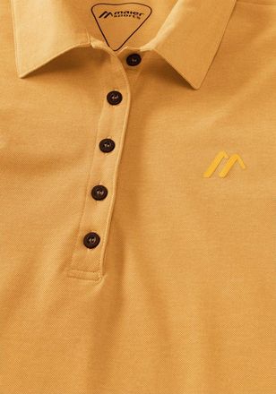 Maier Sports Langarm-Poloshirt Long Piquee Polo W Damen Polo langarm, leichtes Funktionsshirt, Langarmshirt, Reg. Fit