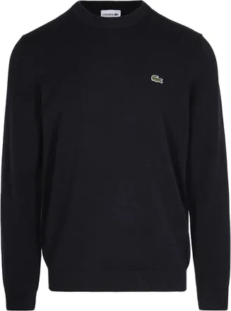 Lacoste Homme, Pulls, Noir, Taille: S Pull en Coton Noir