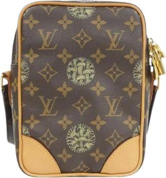 Louis Vuitton Sac bandouli&egrave;re vintage doccasion - Femme - Pre-owned - Brun - Taille: ONE Size