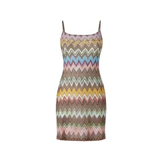 Missoni Femme, Robes, Multicolore, Taille: 38 FR Mini Robe de Plage