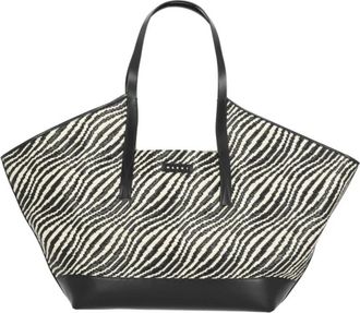 Marni Femme, Sacs, Noir, Taille: ONE Size Wave Tote