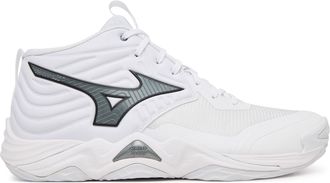 Mizuno Hallenschuhe Mizuno Wave Momentum Elite Mid V1GA2517 Wei&szlig;