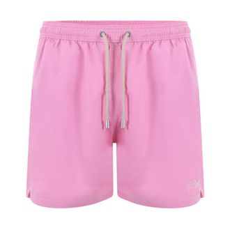 MC2 Saint Barth Rosa Badebekleidung mit Kordelzug und Taschen - - Swimwear - Herren - Rosa - XL