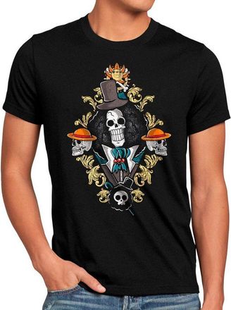 style3 T-Shirt Soul Brook one piece japan anime luffy manga monkey ruffy