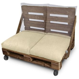 Happers Coussin multi-usages Patagonia ext&eacute;rieur Ivoire 60x80 Ivoire