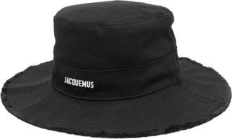 Jacquemus Femme, Accessoires, Noir, Taille: 56 CM Chapeaux noirs pour un look élégant