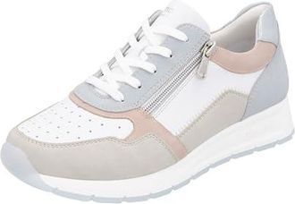Remonte Femme D2g00 Baskets Basses, Blanc 81, 38 EU