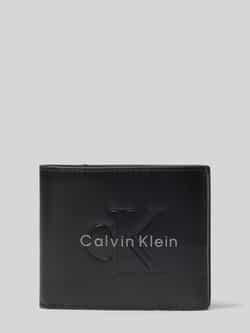 Calvin Klein Portemonnaie mit Logo Pr&auml;gung