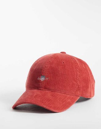 GANT casquette &agrave; logo &eacute;cusson orange
