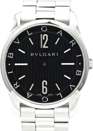 Bulgari Montre vintage doccasion - Homme - Pre-owned - Noir - Taille: ONE Size