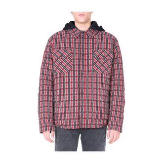 Off-white Abnehmbares Baumwoll-Sweatshirt - - Shirts - Herren - Rot - S