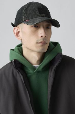 Levi's L&auml;ssige Dad Cap - Herren - Schwarz / Schwarz
