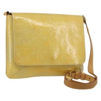 Louis Vuitton Pre-owned Toile sacs-louis-vuitton - Femme - Pre-owned - Jaune - Taille: ONE Size