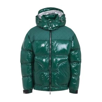 Casablanca Gr&uuml;ne Daunenjacke mit Monogramm - - Jackets - Herren - Gr&uuml;n - M