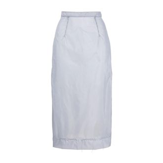 Maison Margiela Hellblauer Chiffonrock - - Skirts - Damen - Blau - XS