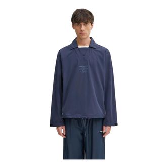 Rains Pullover Jacke - - Jackets - Herren - Blau - L